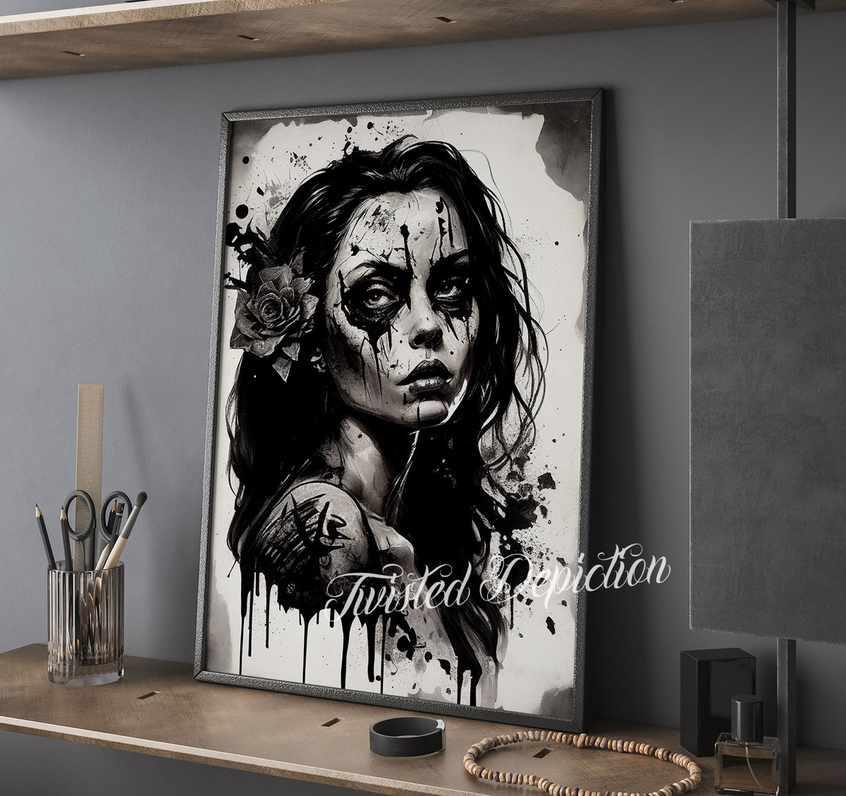 DOTD Painted Death Girl 1 – Twisted Depiction